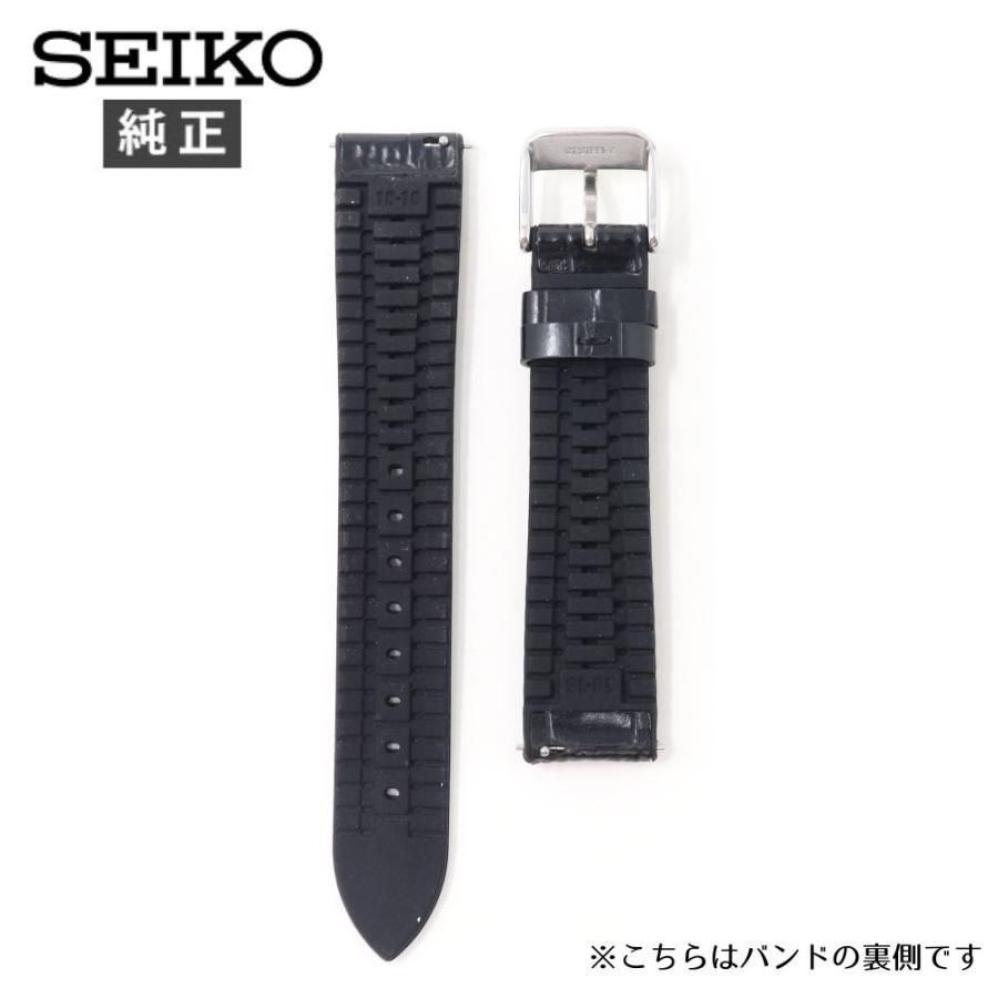 SEIKO セイコー 純正 ベルト 革 ラバー RS02C18BK 18mm 時計 SEIKO セイコー 純正 ベルト 革 ラバー RS02C18BK 18mm 時計