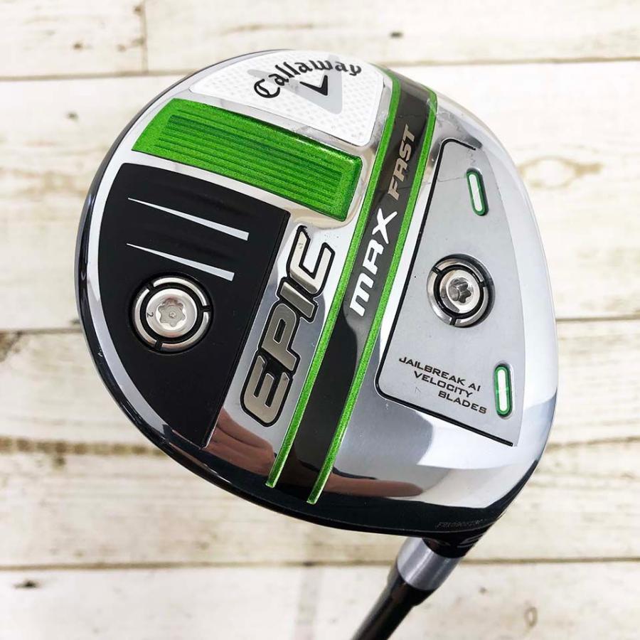 (中古)キャロウェイ EPIC MAX FAST フェアウェイウッド 5W 18° Rフレックス 42.5インチ Speeder EVOLUTION 右利き用 Cランク ...