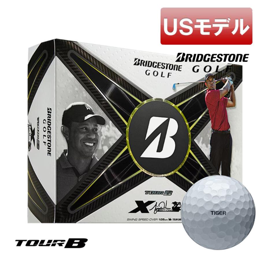 (USモデル)ブリヂストン ボール TOUR B X タイガーウッズエディション ゴルフボール 2024 ホワイト 12球入り : 085153581 : GOLF J-WINGS Yahoo ...