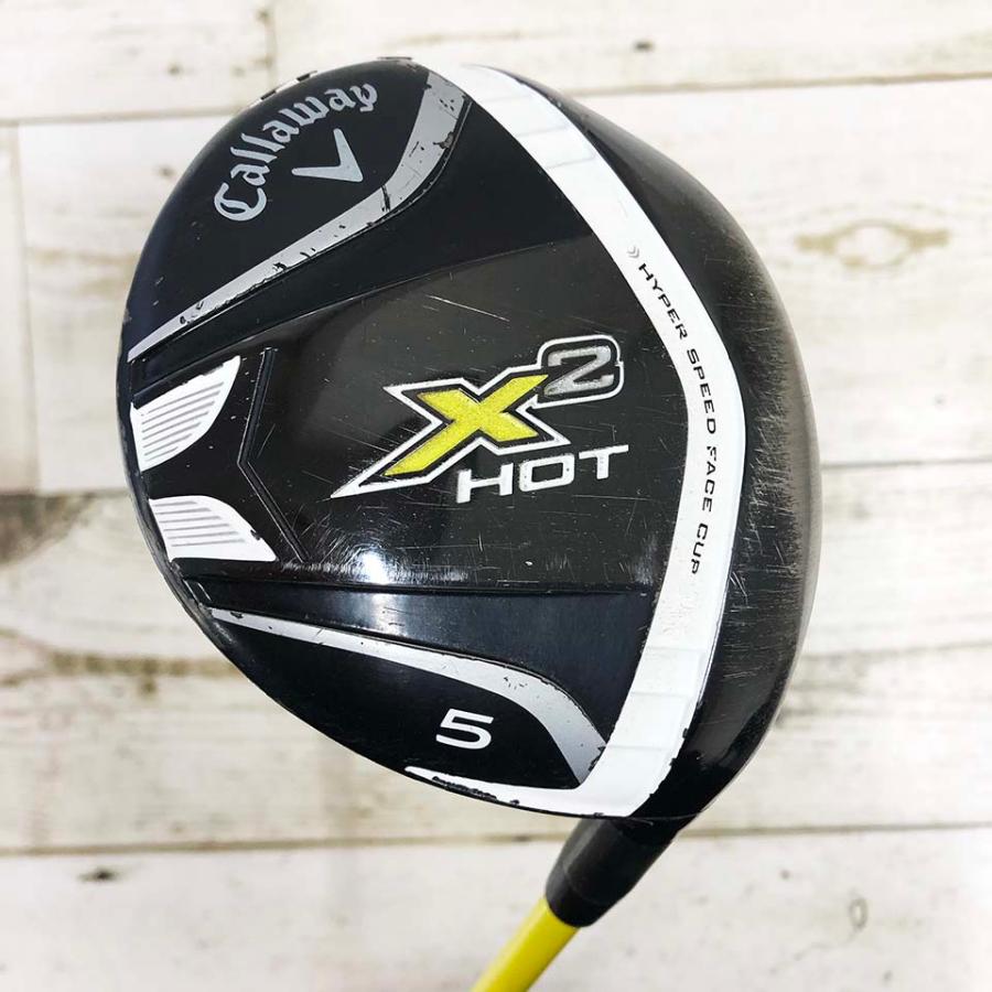 Callaway (中古)キャロウェイ X2 HOT フェアウェイウッド 5W 19° Sフレックス 42.5インチ TOUR AD MT-6s 右利き用 Dランク : GOLF J ...