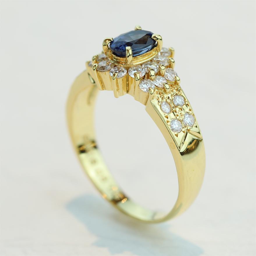 K18サファイヤ0.65ct/ダイヤモンド0.60ctリング 全国送料無料 sapphire : ジュエリー小林 - 通販 - Yahoo!ショッピング