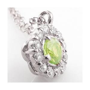Jewelry i ペリドット 取り巻き ネックレス モチーフ 8月誕生石 Jewelry i ペリドット 取り巻き ネックレス モチーフ 8月誕生石
