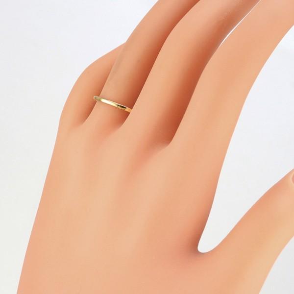 Jewelry i 甲丸 リング 1.5mm幅 18金 指輪 メンズ K18 シンプル Jewelry i 甲丸 リング 1.5mm幅 18金 指輪 メンズ K18 シンプル