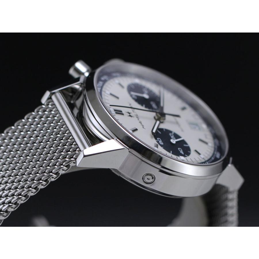 HAMILTON 【ハミルトン公認】[選べる5年延長保証] イントラマティック オートクロノ 40mm メッシュ INTRAMATIC ...