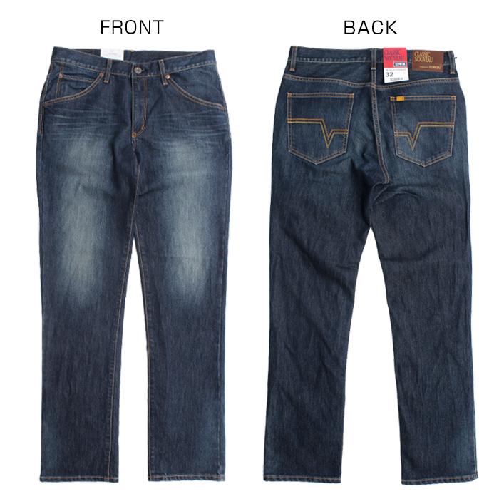 エドウィン EDWIN クラシックヌーボー CLASSIC NOUVEAU レギュラー ストレート ジーンズ メンズ パンツ ジーパン エドウイン KU03 :KU03:jxt-style ...