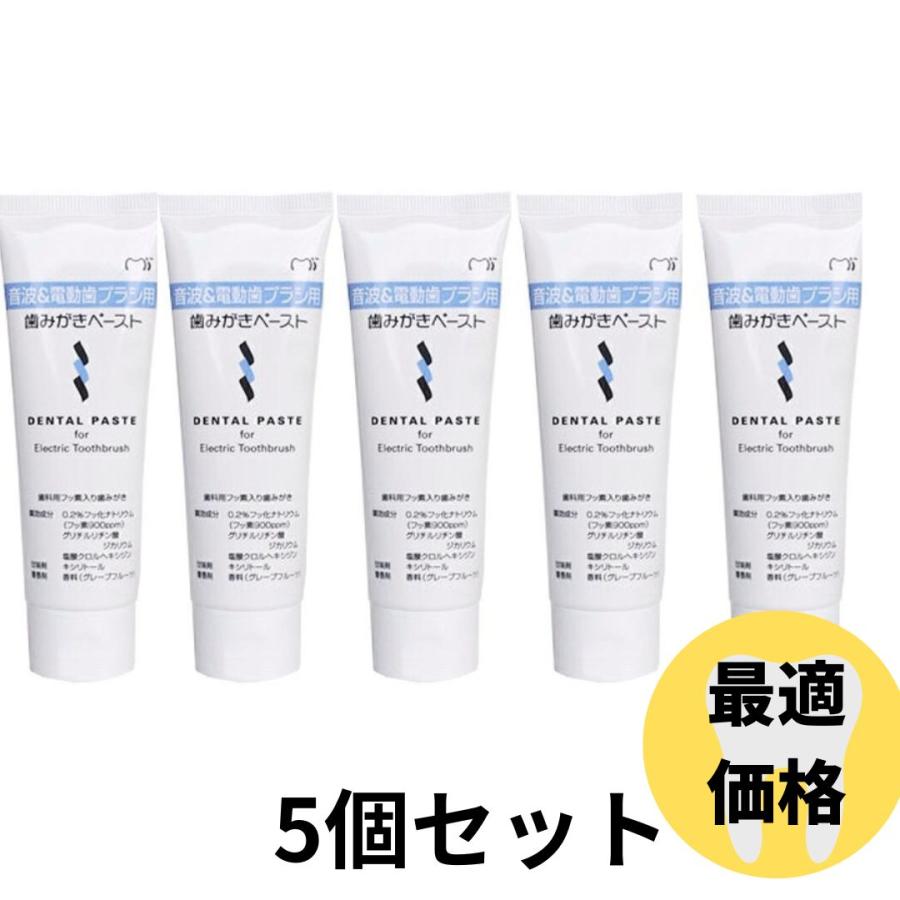 GC ジーシー(GC) 音波＆電動歯ブラシ用歯みがきペースト65g 5個セット 歯磨き粉 ハミガキ 歯科専売品 : JYOHO - 通販 - Yahoo!ショッピング