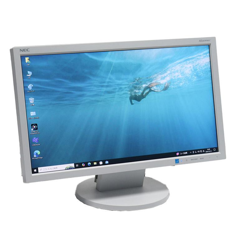 NEC あすつく 中古 モニター LCD-AS203WMi-C ホワイト 19.5インチ ワイド 解像度1600×900 IPSパネル ディスプレイ ノングレア VGA DVI 30日保証 ...