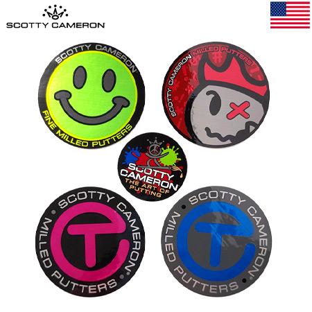 スコッティキャメロン ステッカー 5枚セット （017406、019078、019079、020528、020647） Scotty ...