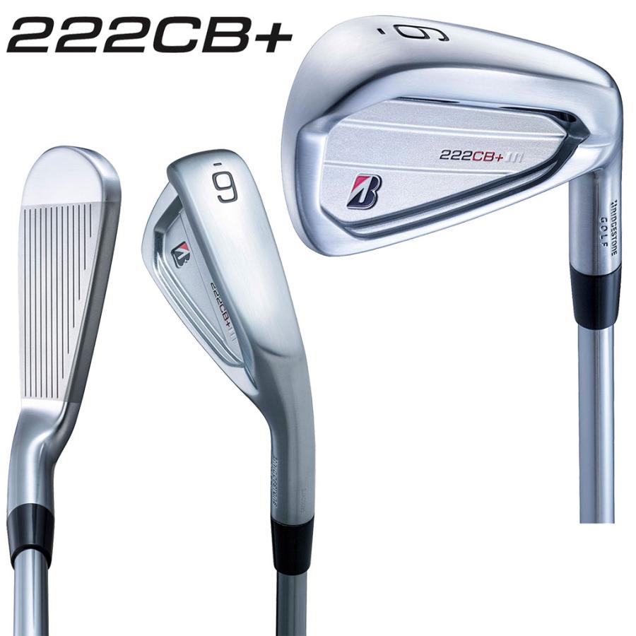 ブリヂストンゴルフ 222CB+ アイアン 6本セット(#5-9,PW) メンズ 右用 N.S.PRO 950GH neo スチール BRIDGESTONE GOLF 日本正規品 ...