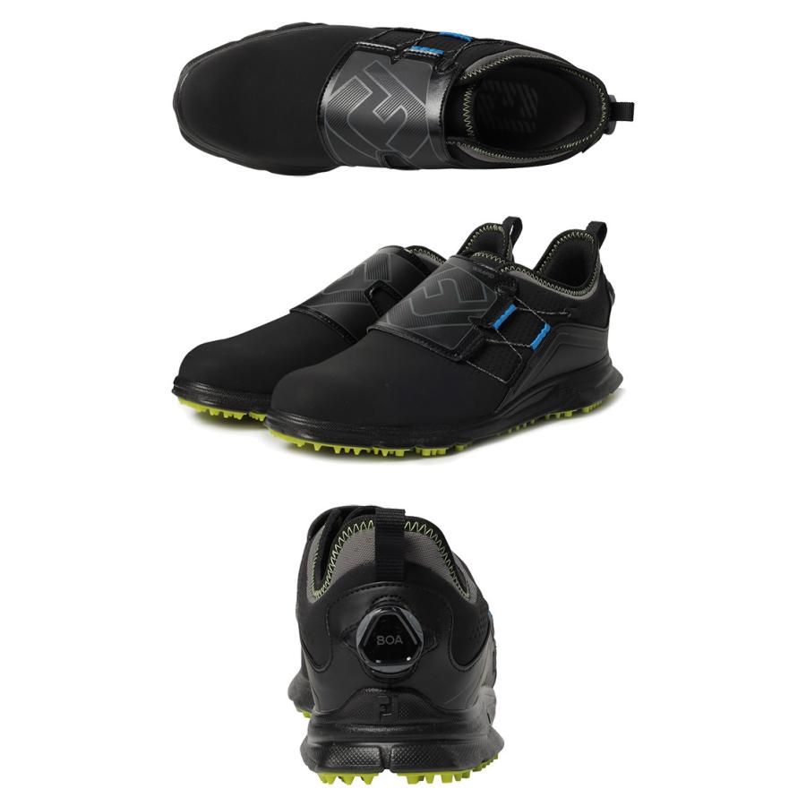 フットジョイ SUPERLITES XP Spikeless BOA スパイクレス ゴルフシューズ メンズ 58099 ブラック ...