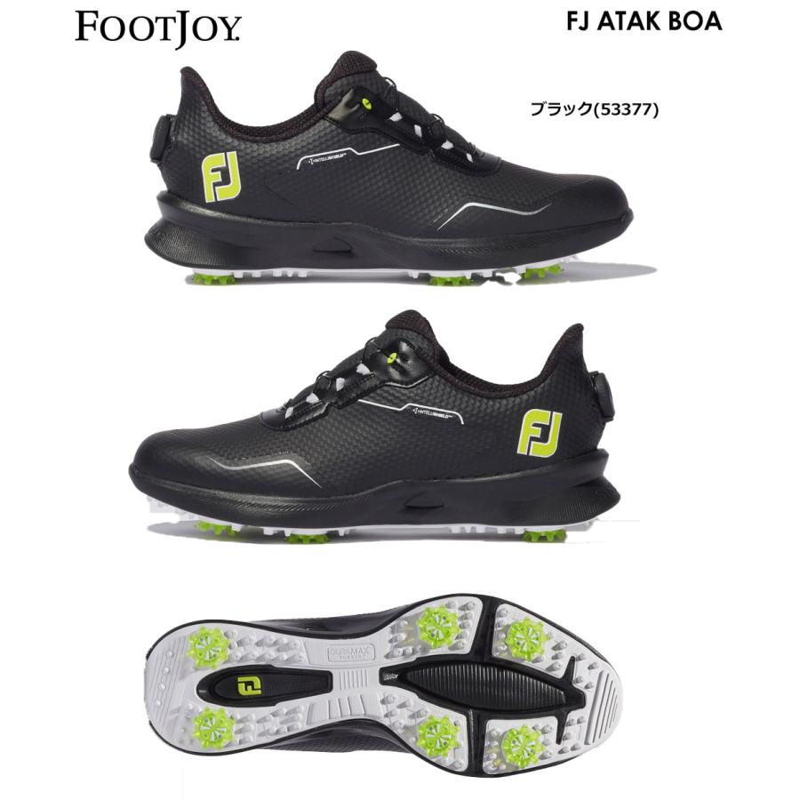 フットジョイ FJ ATAK BOA アタック ボア メンズ スパイクシューズ ゴルフ 53377 2022年モデル 日本正規品 ...