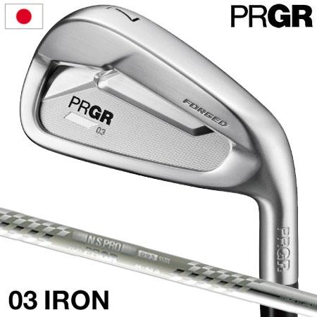 プロギア PRGR 03 アイアンセット 5本組(#7-AW) メンズ 右用 スペックスチールIII Ver.2 シャフト装着 日本正規品 2022年モデル :202800500006 ...