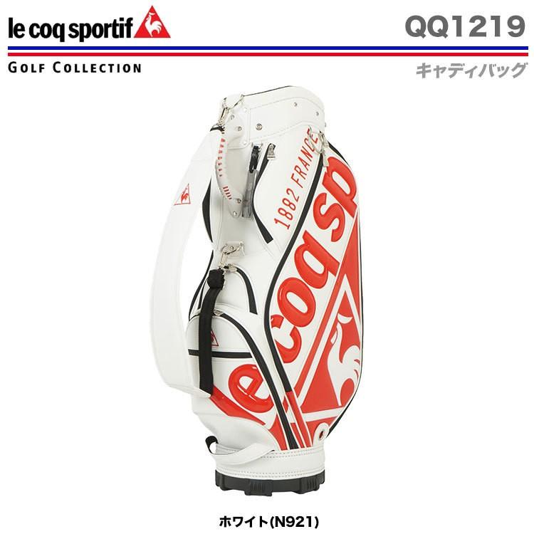le coq sportif GOLF（ルコックスポルティフ ゴルフ） ルコックゴルフ キャディバッグ QQ1219 ホワイト N921 ...