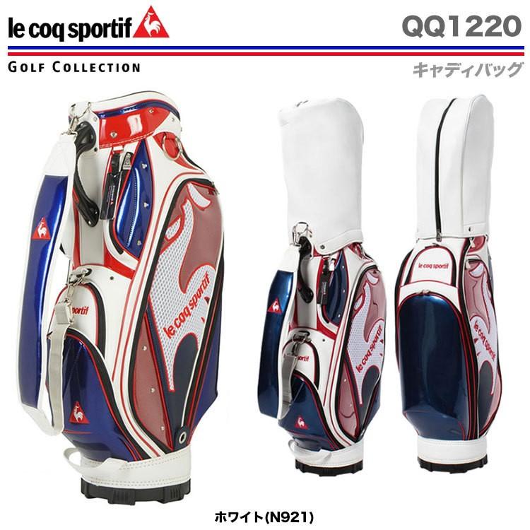 le coq sportif GOLF（ルコックスポルティフ ゴルフ） ルコックゴルフ キャディバッグ QQ1220 ホワイト N921 ...