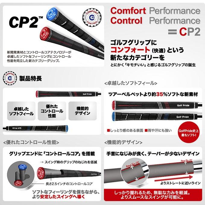 ゴルフプライド GOLF PRIDE CP2シリーズ グリップ [Pro(赤キャップ)/Wrap(青キャップ)、バックラインなし] :207001880589:JYPERS(ジーパーズ ...