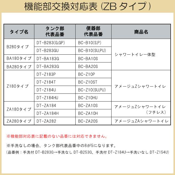 LIXIL 便器 リフレッシュシャワートイレ ZBタイプ MZ2グレード(手洗付) DWT-ZB182 リフォーム用便器 INAX リクシル : 住設倶楽部 - 通販 - Yahoo!ショッピング