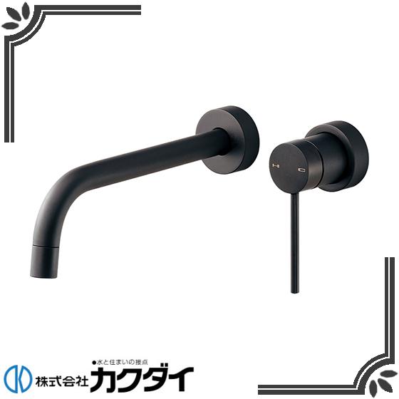 カクダイ 193-001-D VARUNA 壁付シングルレバー混合栓 マットブラック : 住宅設備販売ドットコム ヤフー店 - 通販 - Yahoo!ショッピング