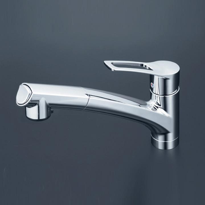 KVK 【KM5021THS】KVK キッチン用 シングル混合栓(撥水) : 住宅設備機器の小松屋 Yahoo!店 - 通販 - Yahoo!ショッピング