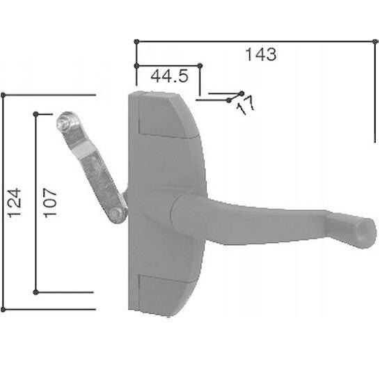 YKK AP AP オペレータハンドル 古美グレイ 【品番：CC HH5K11407】 : 住設プロ Yahoo!店 - 通販 - Yahoo!ショッピング