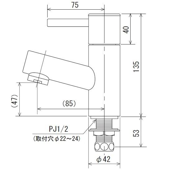 KVK KVK 立水栓（単水栓） 一般地用 【品番：K550】 : 住設プロ Yahoo!店 - 通販 - Yahoo!ショッピング