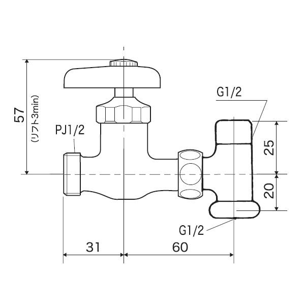 KVK KVK 分岐水栓（研磨なし） 【品番：K19NU4】 : 住設プロ Yahoo!店 - 通販 - Yahoo!ショッピング