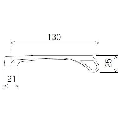 KVK ワンタッチレバーハンドルメッキ 【品番：PZK125】 :15001626:住設プロ Yahoo!店 - 通販 - Yahoo!ショッピング