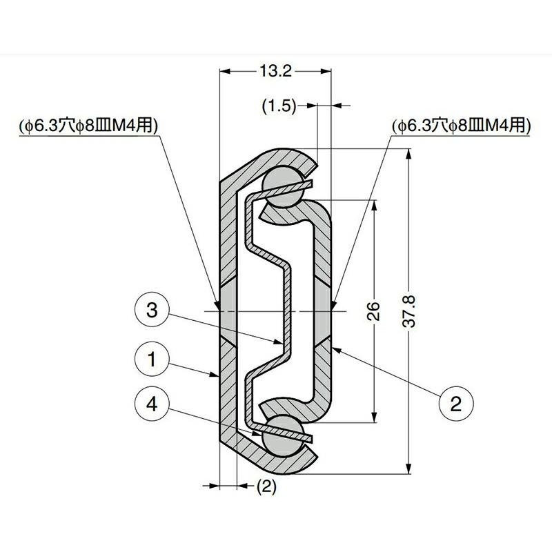 スガツネ工業 CHAMBRELAN スライドレール CBL-R26 【品番：CBL-R26-500】 : 住設プロ Yahoo!店 - 通販 - Yahoo!ショッピング