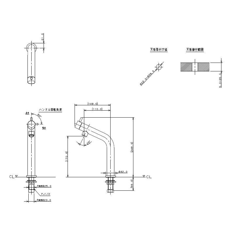 カクダイ 立水栓 一般地用 【品番：721-213-13】 : 17001350 : 住設プロ Yahoo!店 - 通販 - Yahoo!ショッピング