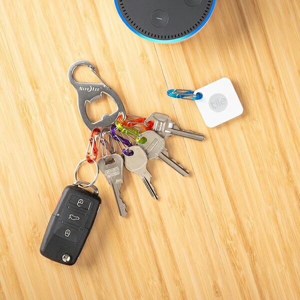 NITE IZE 【メール便対応】NITE IZE（ナイトアイズ） キーラックプラス ステンレスシルバー 【品番：KRB2-11-R6 ...