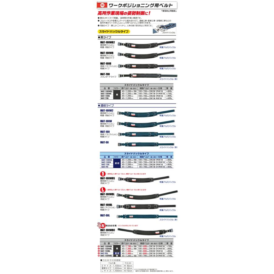 MARVEL マーベル ワークポジショニング用ベルト 【品番：MAT-70B】 : 住設プロ Yahoo!店 - 通販 - Yahoo!ショッピング