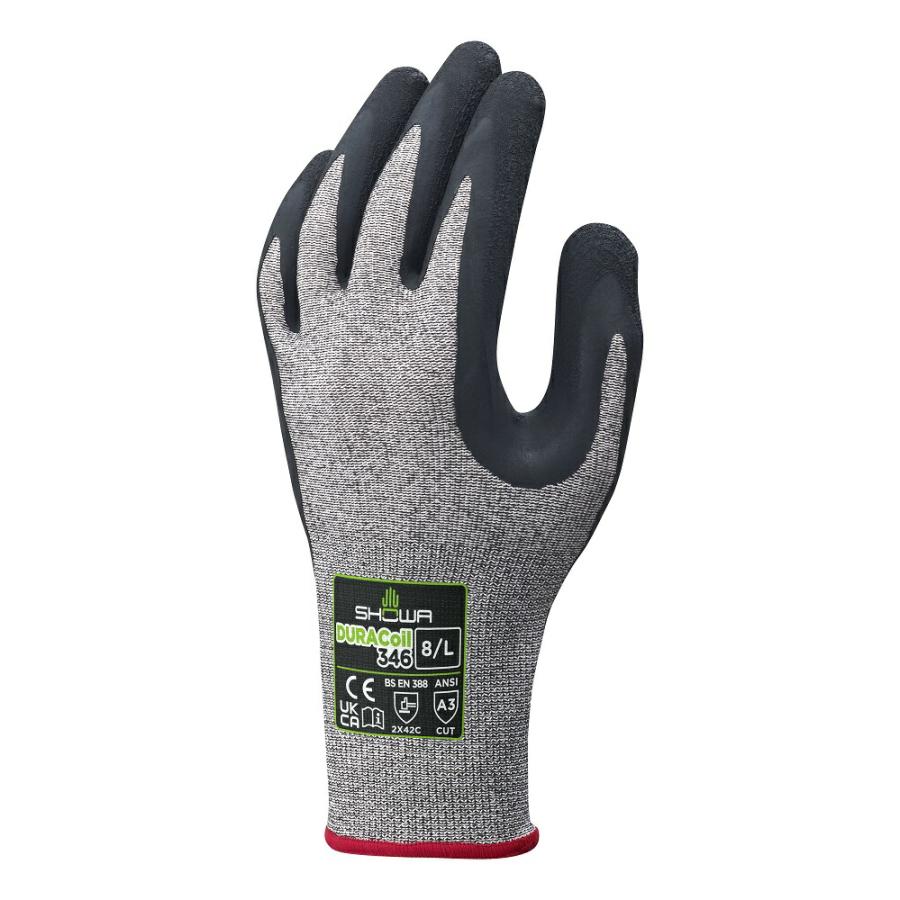 ショーワグローブ ショーワグローブ DURACoil 346 S グレー 【品番：4901792035729】 : 住設プロ Yahoo!店 - 通販 - Yahoo!ショッピング