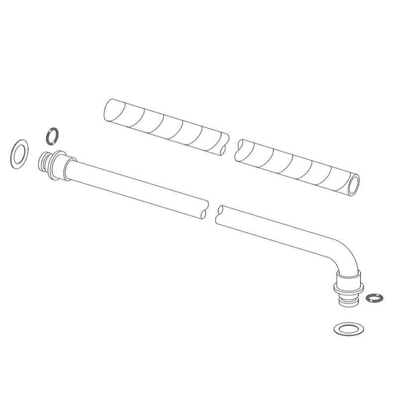 INAX LIXIL（INAX） スパイラル管ASSY（湯側用） 【品番：A-3936（48）-PU（H）】【14】 : 住設プロ Yahoo!店 - 通販 - Yahoo!ショッピング