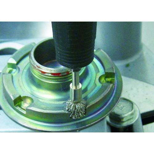 TRUSCO中山 【メール便対応】トラスコ中山（TRUSCO） 傘型ブラシ 硬鋼線 線径0.1×外径15×筒径8×軸径3 【品番：153K-2 ...