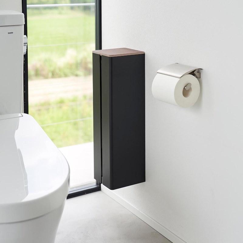 tower 山崎実業 石こうボード壁対応隠せるトイレットペーパーホルダー タワー ブラック 4903208019941 【品番：01994】 : 住設プロ Yahoo!店 - 通販 ...