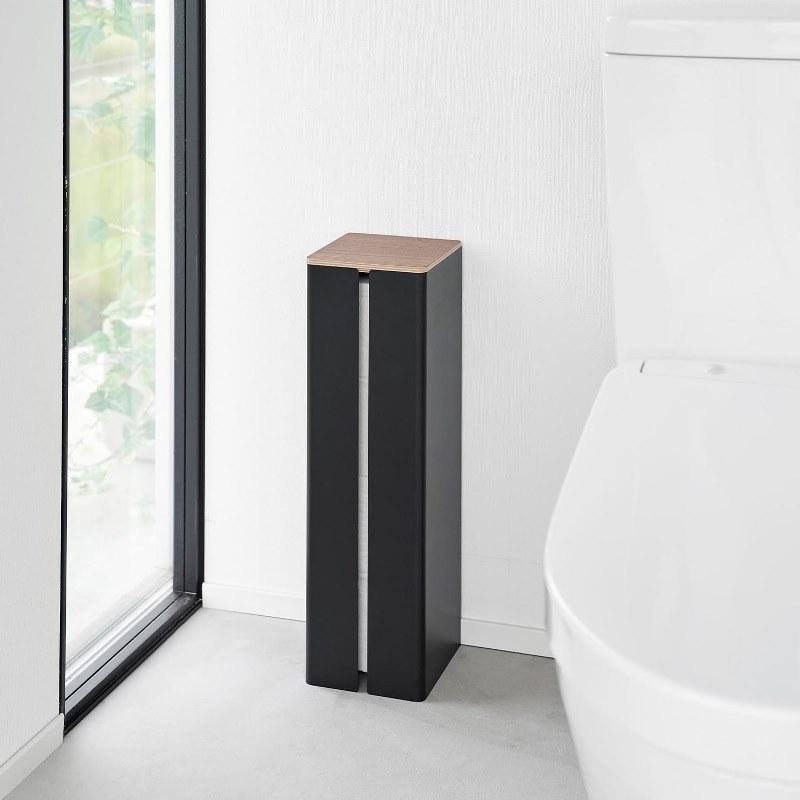 山崎実業 石こうボード壁対応隠せるトイレットペーパーホルダー タワー ブラック 4903208019941 【品番：01994】 :83003471:住設プロ Yahoo!店 - 通販 ...