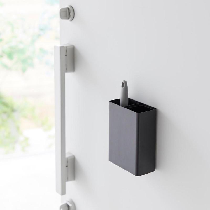 山崎実業 マグネット粘着クリーナースタンド収納&ダストボックス タワー ブラック 4903208017060 【品番：01706】 : 83003935 : 住設プロ Yahoo!店 - 通販 ...