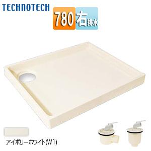 テクノテック TP780-RW1+排水トラップ 洗濯機パンセット[780サイズ][右排水][スタンダード][PP][アイボリーホワイト] : 住設ドットコム ヤフー店 - 通販 - Yahoo ...