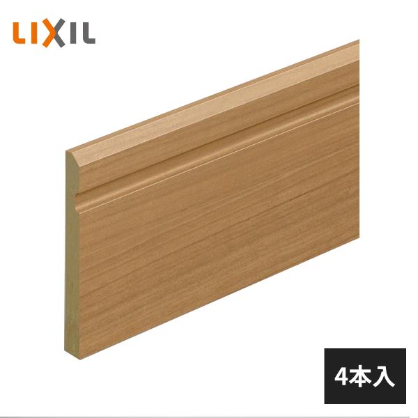 LIXIL 【近畿地方のみ配達可】LIXIL 幅木 スリム60 長さ4000mm 4本入 5048-MBJB : 住建本舗 - 通販 - Yahoo!ショッピング