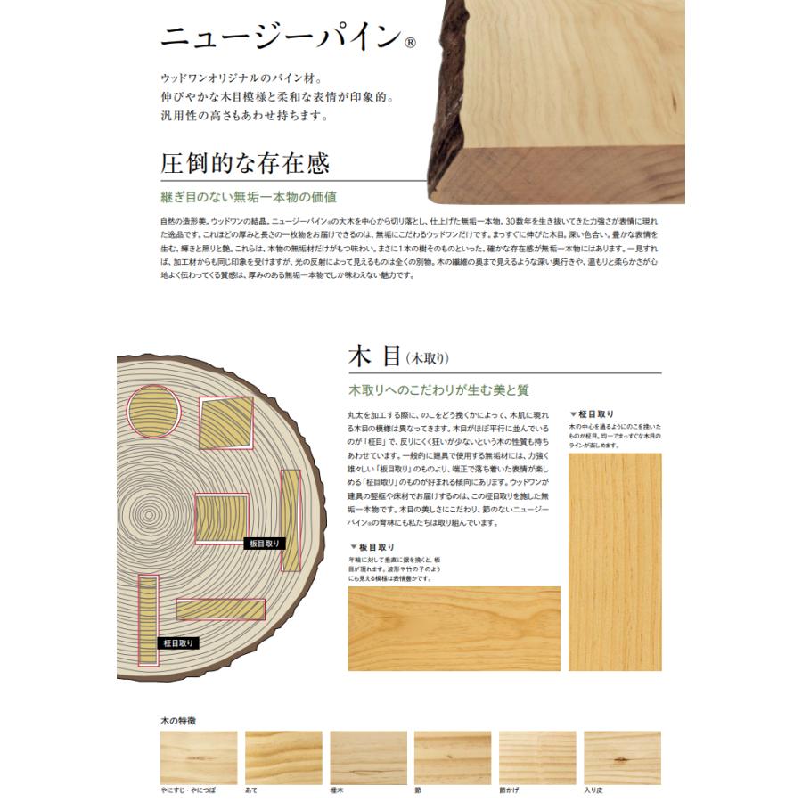 ウッドワン 無垢フローリング ピノアース 足感フロア うづくり クラフト仕上げ 6尺タイプ 幅106mm FG9663S-K WOODONE : fg9663s-k : 住建本舗 - 通販 ...