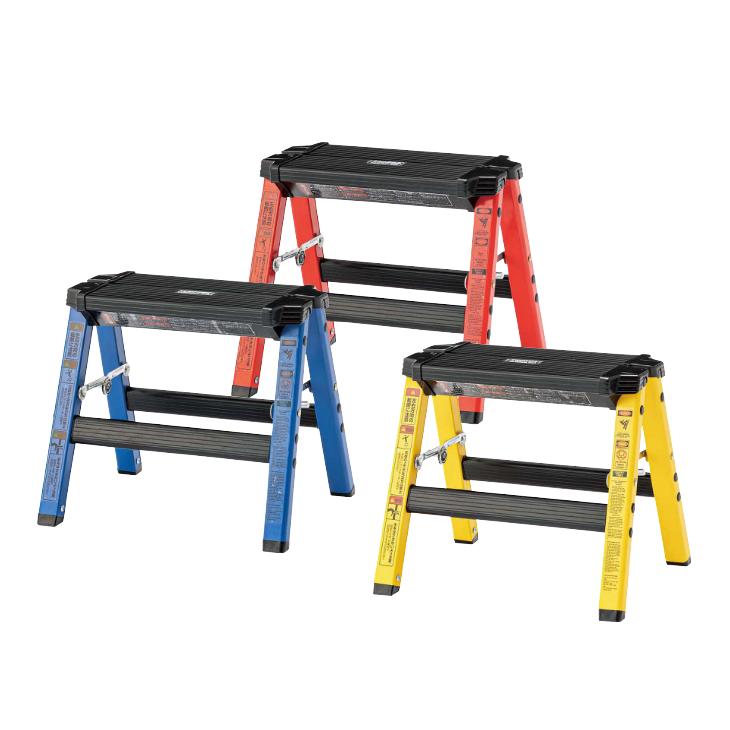 ステップスツール 踏み台 脚立 折りたたみ アルミ製 W33.5×D28×H29cm : 住建本舗 - 通販 - Yahoo!ショッピング