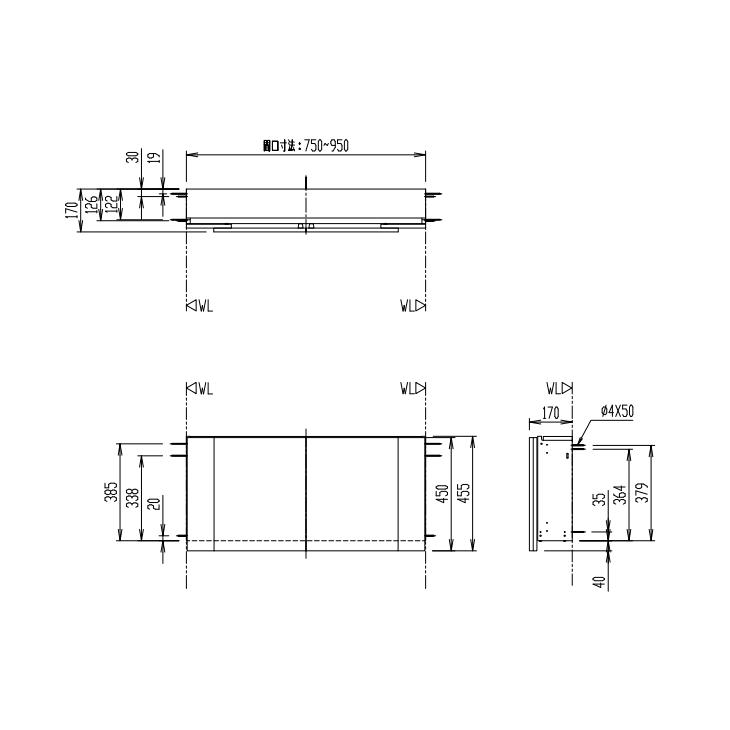 LIXIL アッパーキャビネット ミドルグレード TSF-406S : 住建本舗 - 通販 - Yahoo!ショッピング