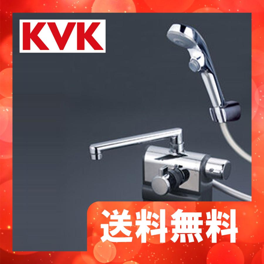 KVK KF3008RR3S2 KVK デッキ形サーモスタット式シャワー ワンストップシャワーヘッド 300mmパイプ 右ハンドル仕様 : 住設堂.com - 通販 - Yahoo!ショッピング