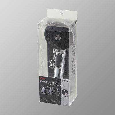 KVK PZS360TB KVK eシャワーNf 3wayワンストップ付ワイドシャワーヘッド : 住設堂.com - 通販 - Yahoo!ショッピング
