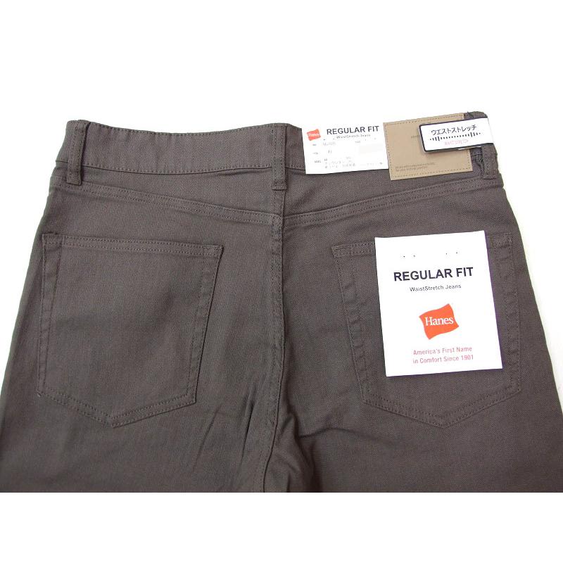 メンズ チノパン Hanes ヘインズ ストレッチチノ オールシーズンコーデに便利なお洒落パンツ H702-24 ワンウォッシュ ジャストフィットストレート : h702-24 : k ...