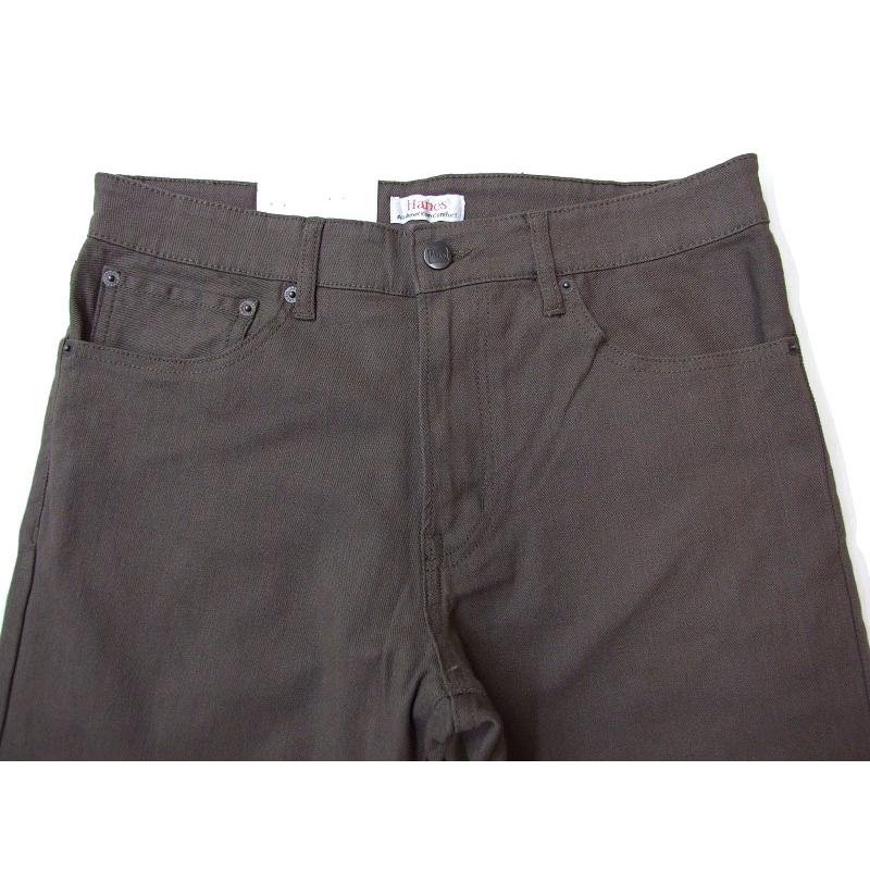 メンズ チノパン Hanes ヘインズ ストレッチチノ オールシーズンコーデに便利なお洒落パンツ H702-24 ワンウォッシュ ジャストフィットストレート : h702-24 : k ...