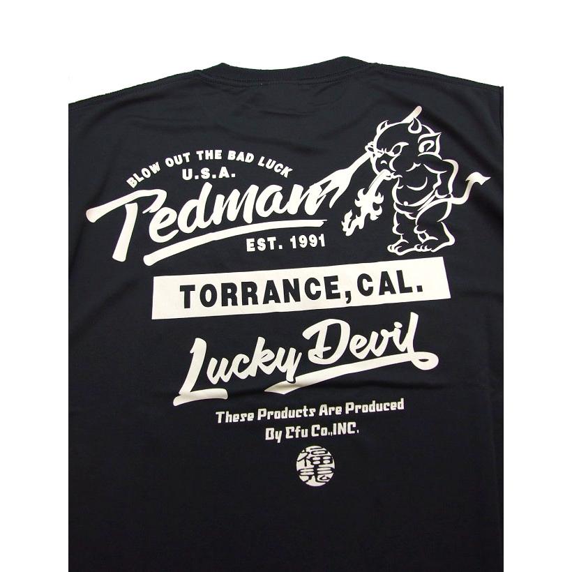 TEDMAN テッドマン 半袖Tシャツ TDRYT-1500 新作ドライTシャツ エフ商会 ロゴ・プリント半t 吸汗速乾性 サラッと着心地良い ...
