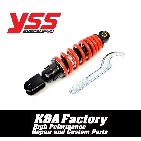 YSSリアショック/リアサスペンション 230mm 特注カラーブラック/レッド JOGジョグアプリオビーノアクシスチャンプ : Bike Parts Shop K&A Factory - 通販 ...