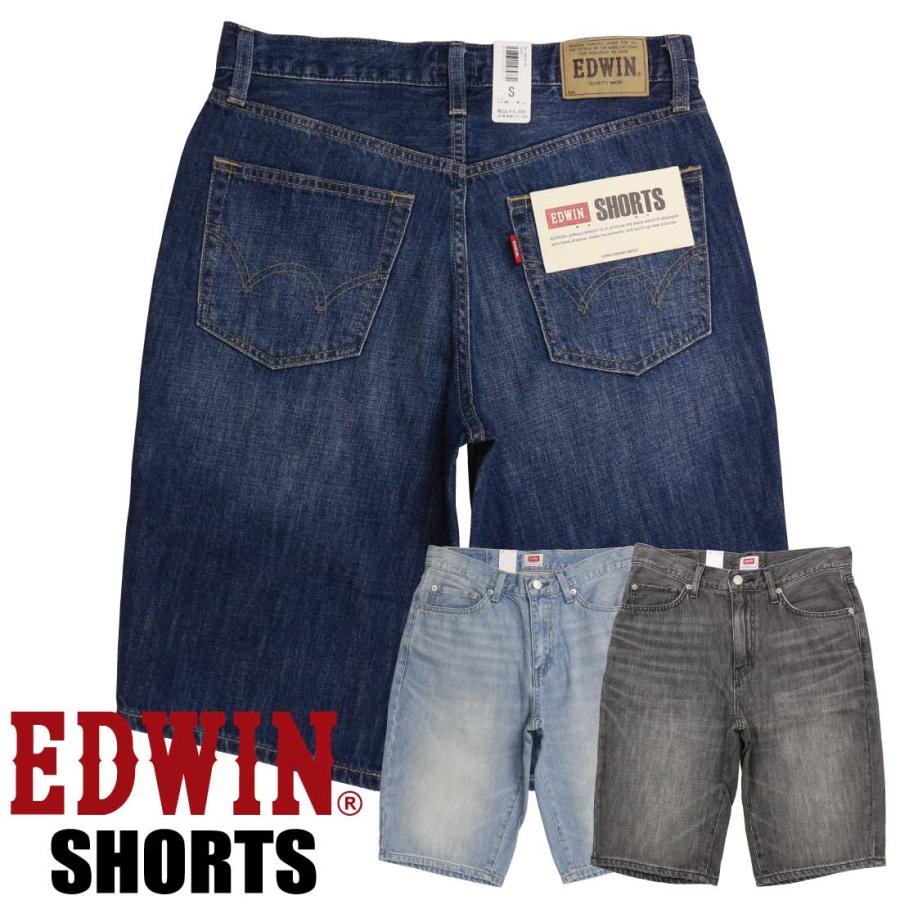 EDWIN エドウィン ショート パンツ BASIC EMS008 ショーツ デニム パンツ ツイル ジーンズ ズボン メンズ カジュアル アメカジ :ed-ems008:K-Aiya ...