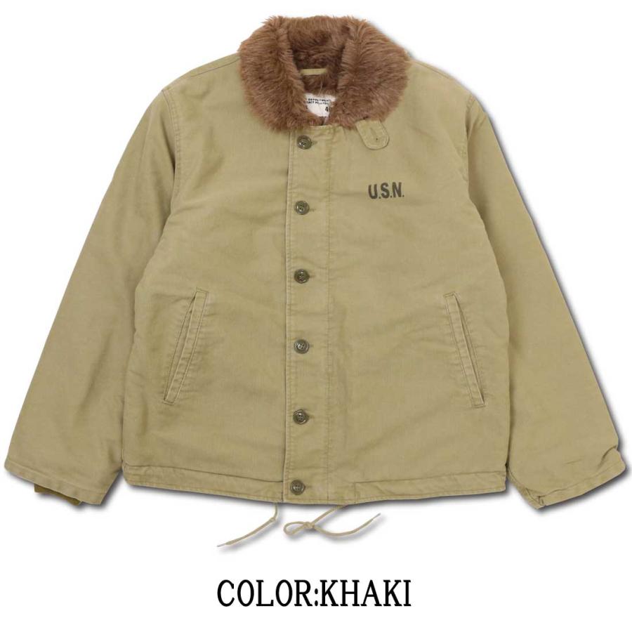 YMCLKY USタイプ ミリタリージャケット 米軍タイプ N-1 デッキジャケット JJ105YN 復刻 裏ボア アメリカ軍海軍タイプ ブルゾン レプリカ メンズ アウター : ym ...