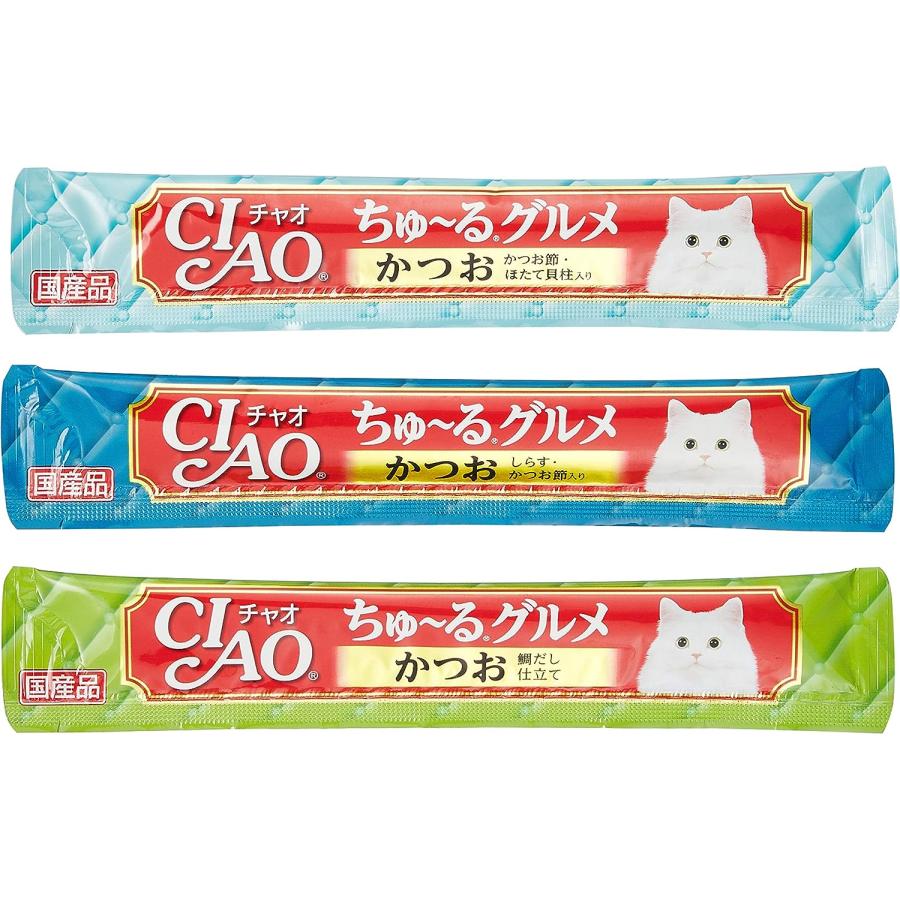 チュール 猫 ちゅーる 120本 チャオちゅーる ちゅ〜る グルメ いなば キャットフード おやつ ciaoちゅ〜る まぐろ とりささみ かつお 毛玉配慮 選べる4種 大容量 :kn-127 ...